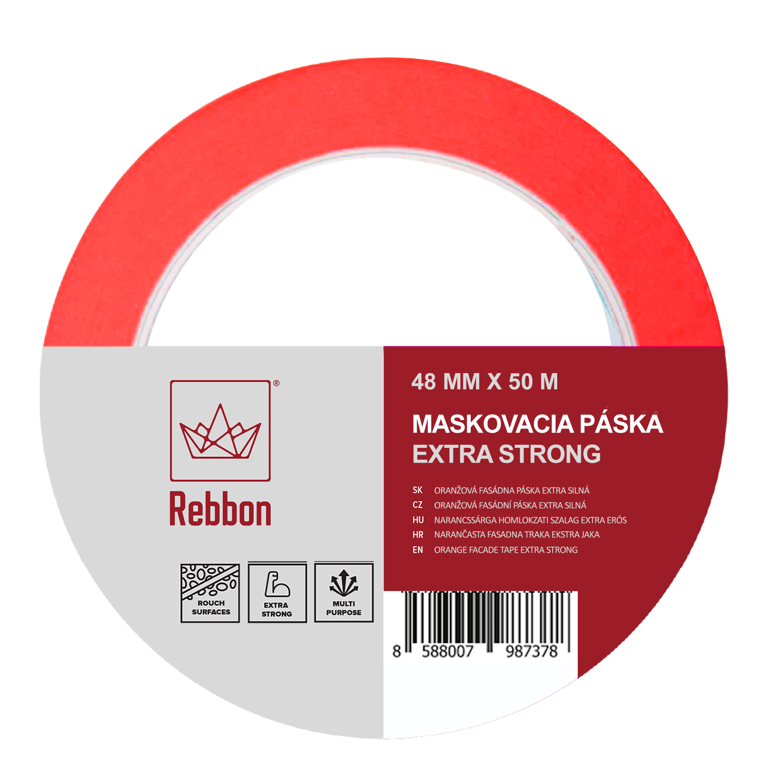 Facade masking tape Extra Strong - Rebbon®